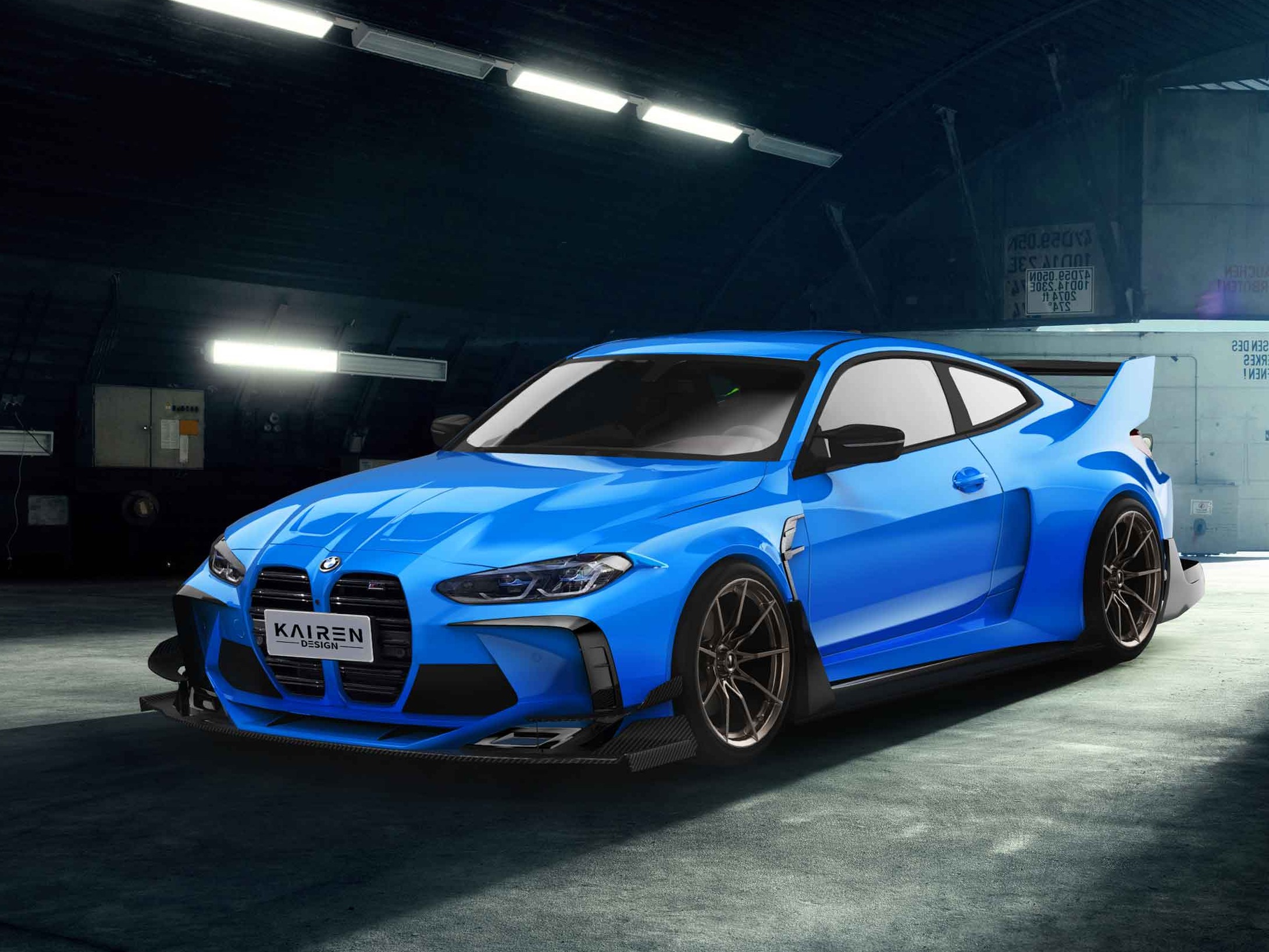 BMW M4 宽体概念_Kairen_凯子流-站酷ZCOOL