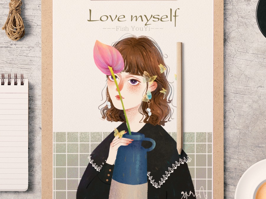 Love myself_笑里风月-站酷ZCOOL
