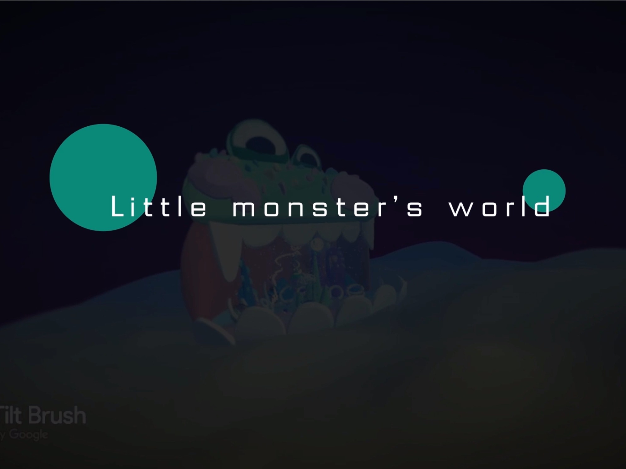 VR场景制作_Little Monster's World 小怪兽的世界_Rovin_-站酷ZCOOL