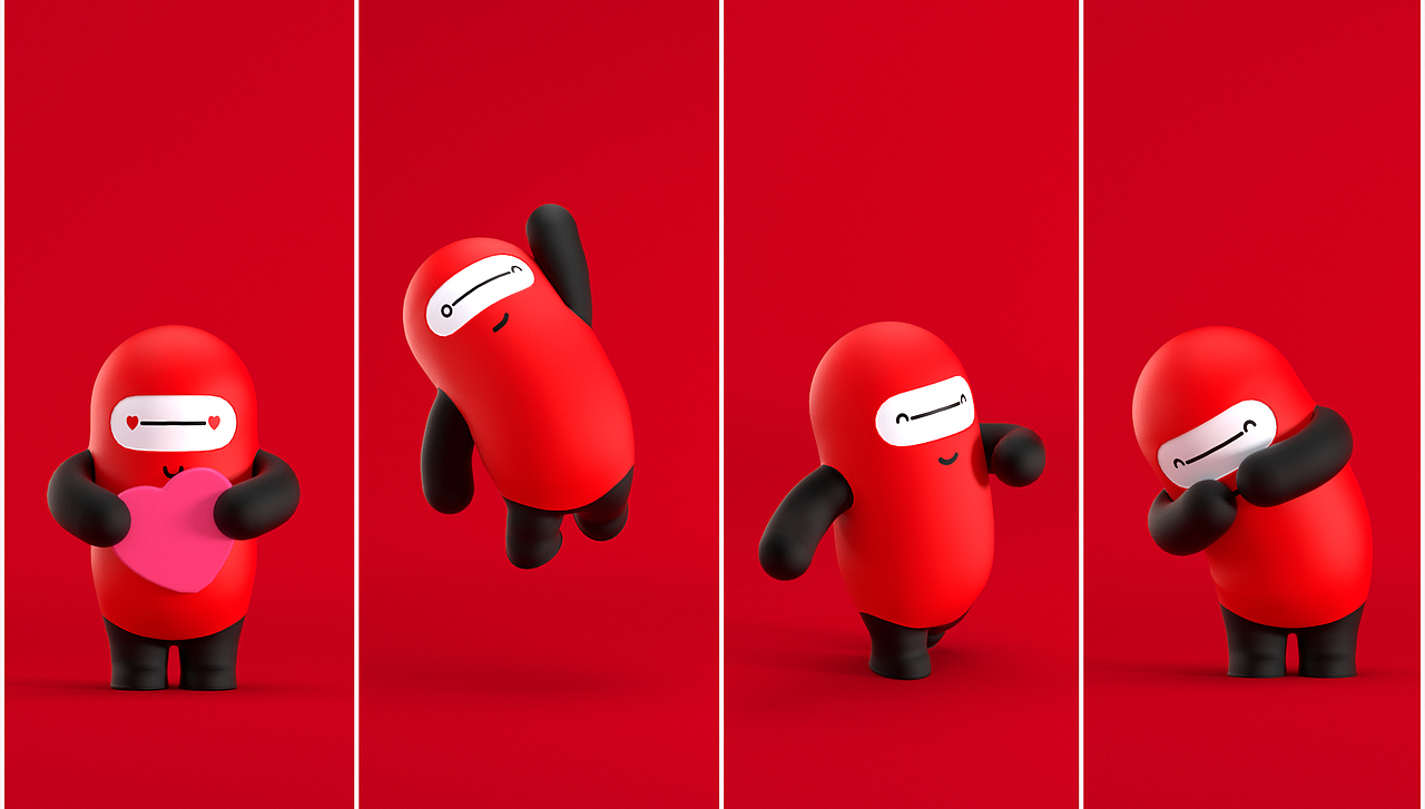 vonvision&浙商银行 RedO品牌形象动画_VONSTUDIO-站酷ZCOOL