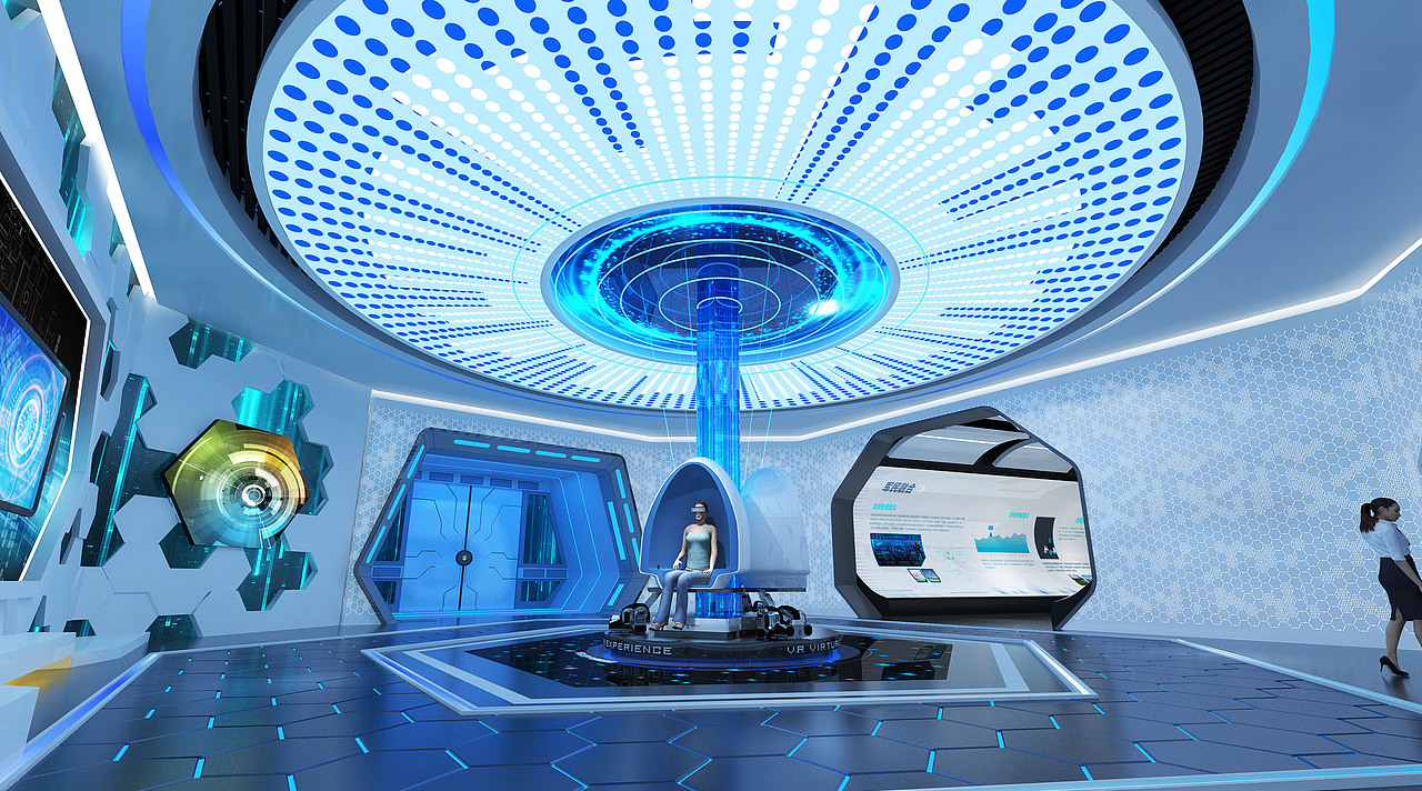 航空航天展厅_川怡设计工作室-站酷ZCOOL