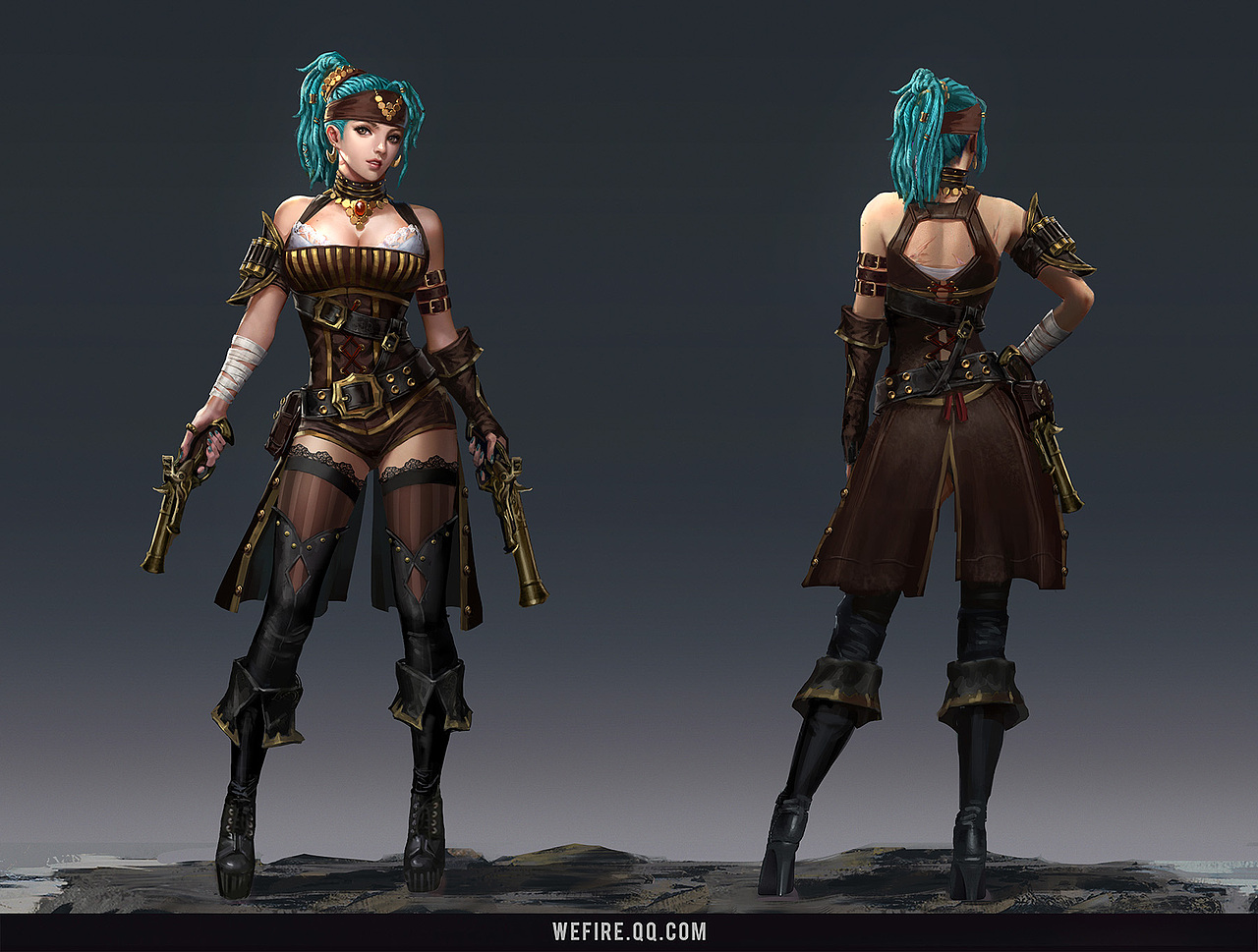 《全民突击》FPS角色设计合集_tianzi_天恣-站酷ZCOOL