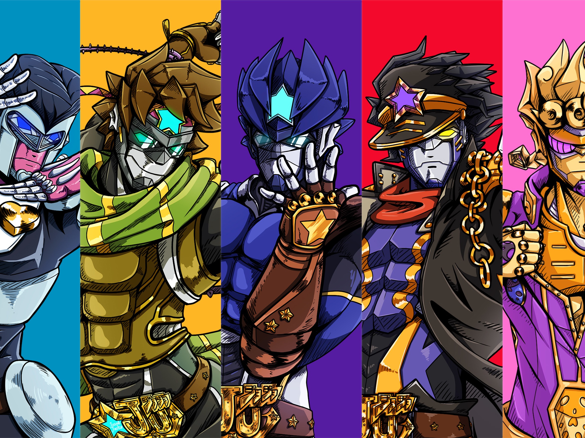 如果JOJO能变身_Zaluba-站酷ZCOOL