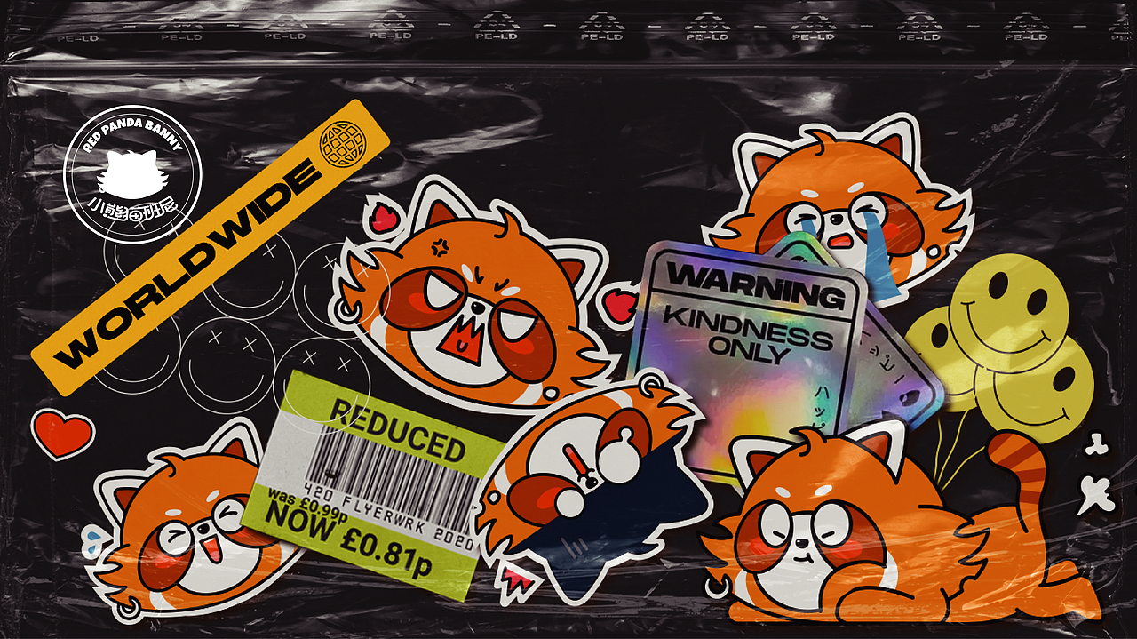 RED PANDA IP DESIGN |卡通IP形象设计_羊屁屁-站酷ZCOOL