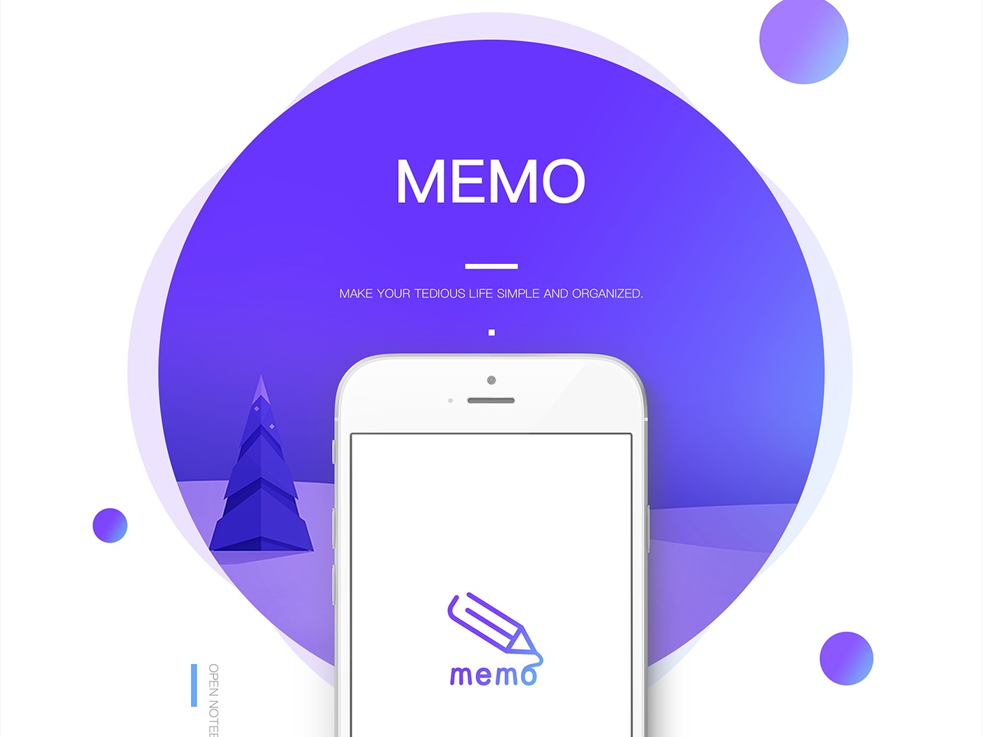 MEMO（记事本APP）_Blue木-站酷ZCOOL