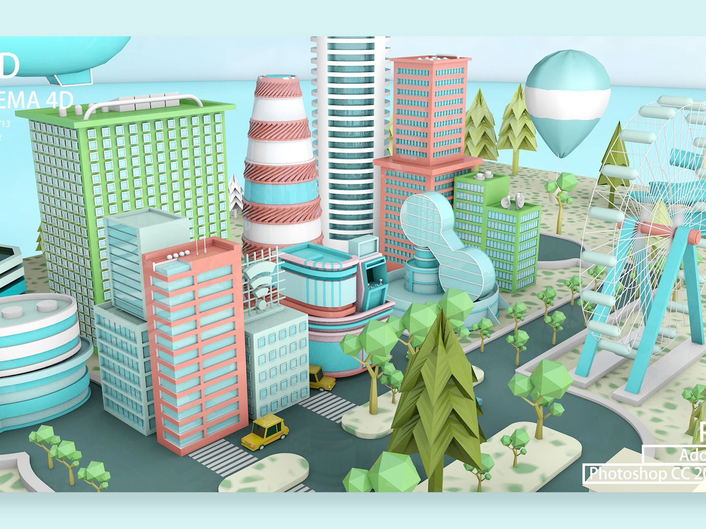 C4D/XI.ZUO_羊个羊-站酷ZCOOL