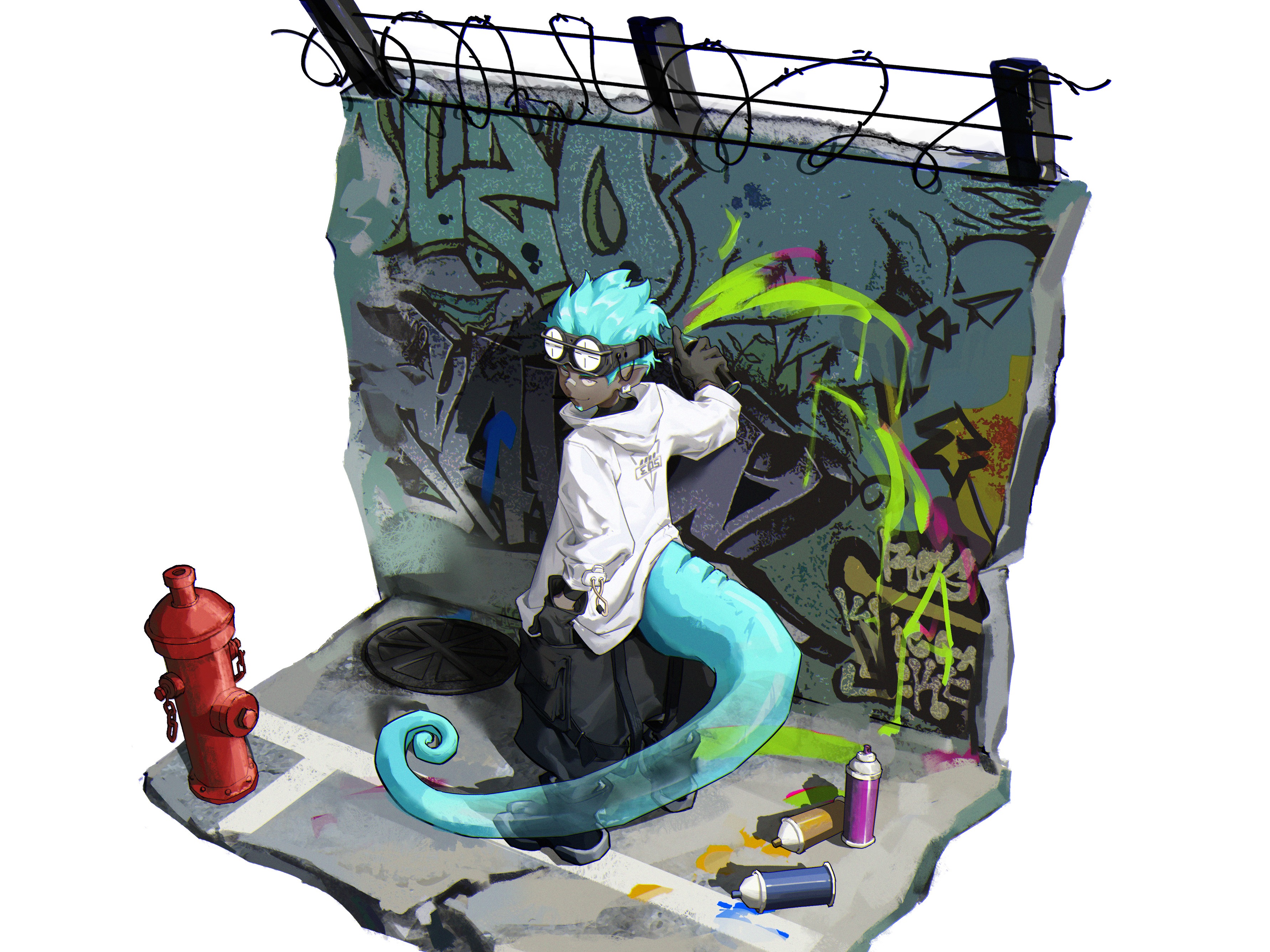 明日方舟同人立绘_26mE-站酷ZCOOL