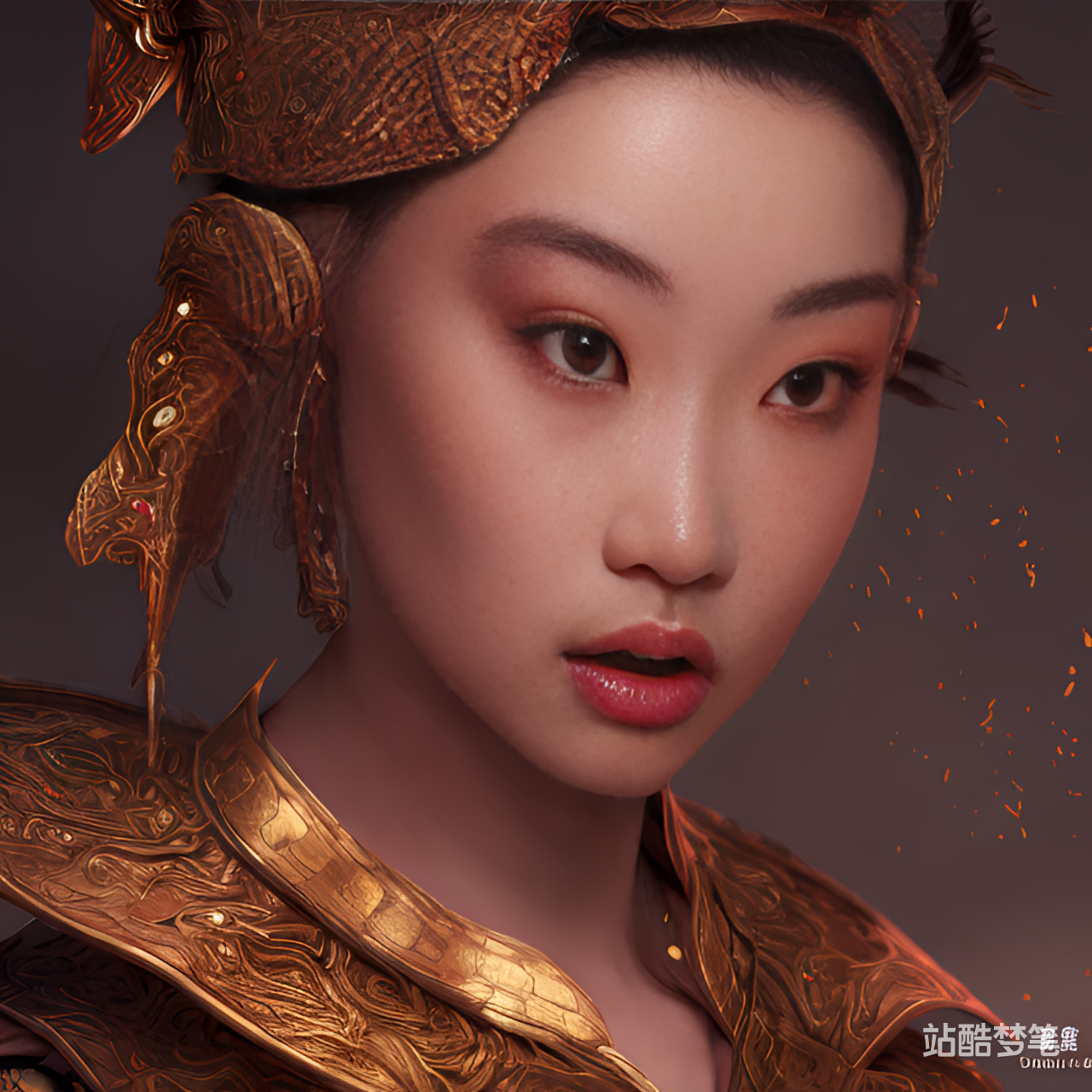 #站酷梦笔#美女战士，中国风，高品质，细节丰富，质感_LAMDOOM-站酷ZCOOL