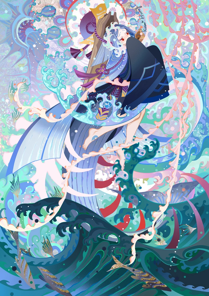 插画师：Kuri久里