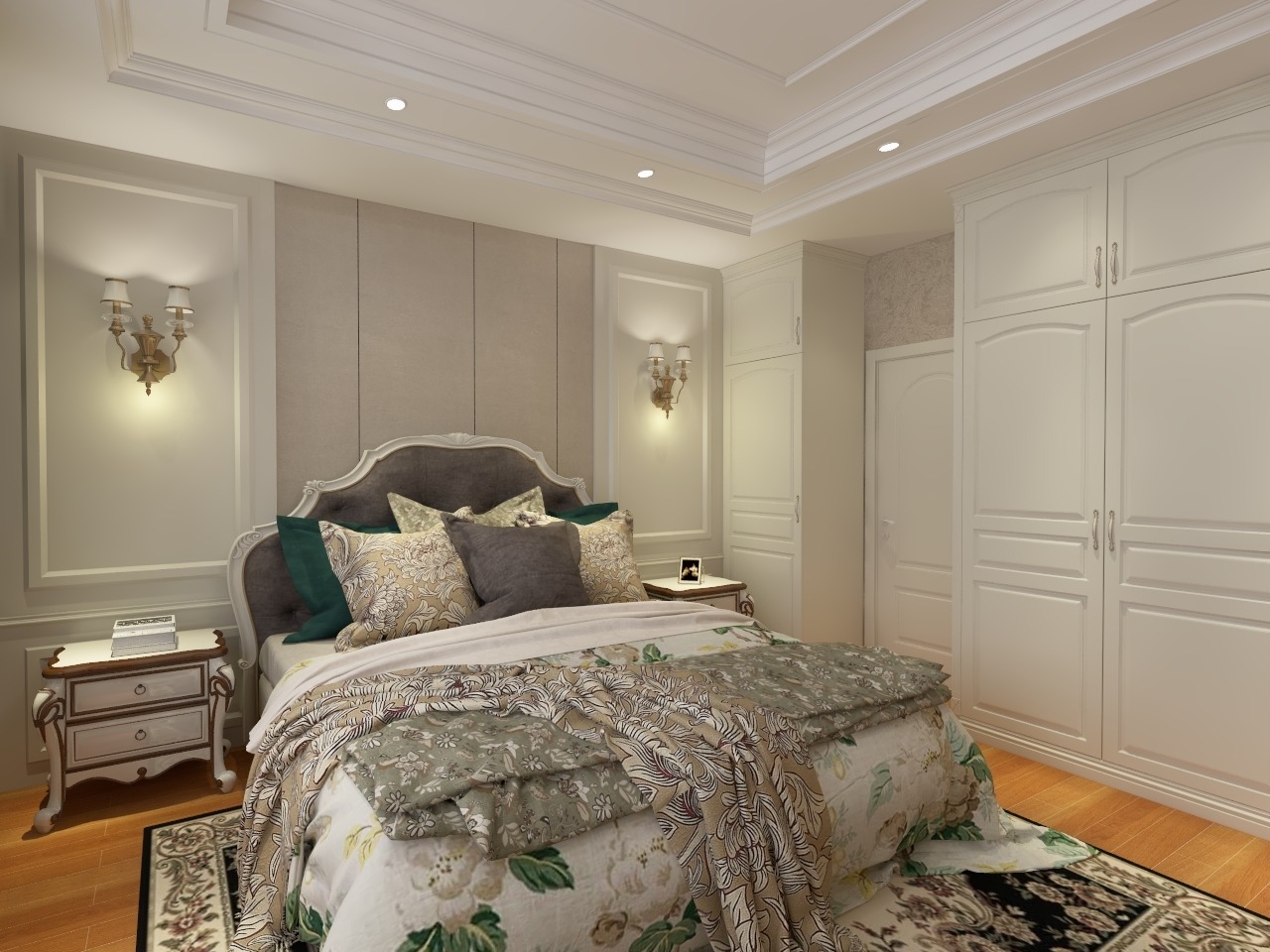 元叶盛全屋定制效果图_Jerden-站酷ZCOOL