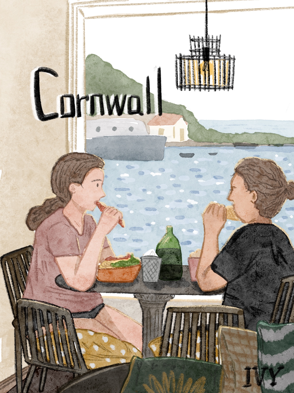 海边餐厅_Ivy徐邦尼-站酷ZCOOL