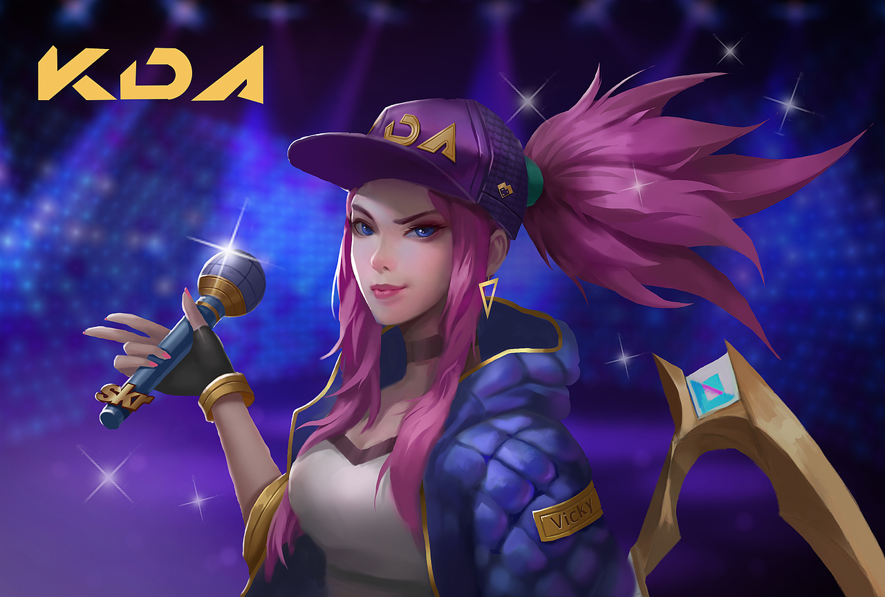 KDA女团同人_廖凯Monkay-站酷ZCOOL