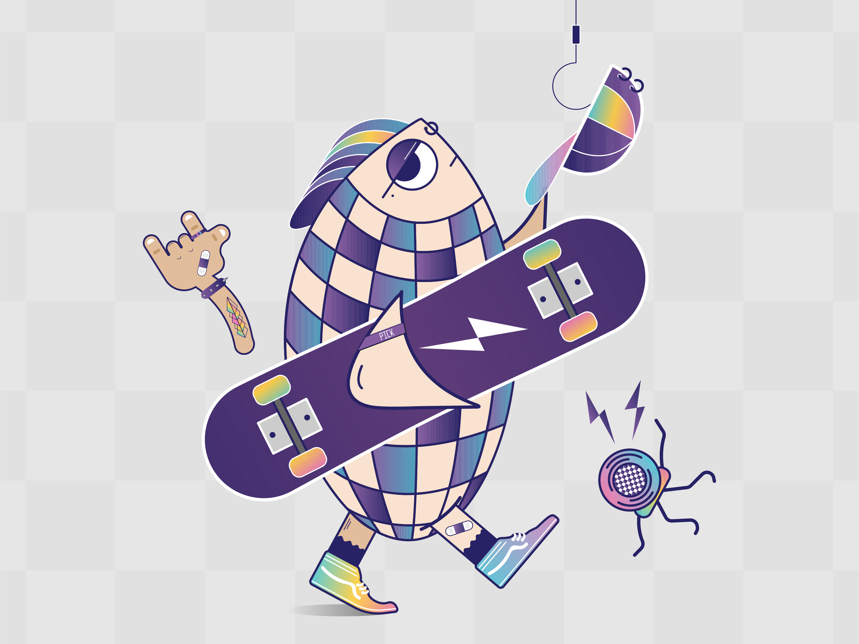 VANS-OFF THE WALL艺术创作设计_ZMNAAAA-站酷ZCOOL