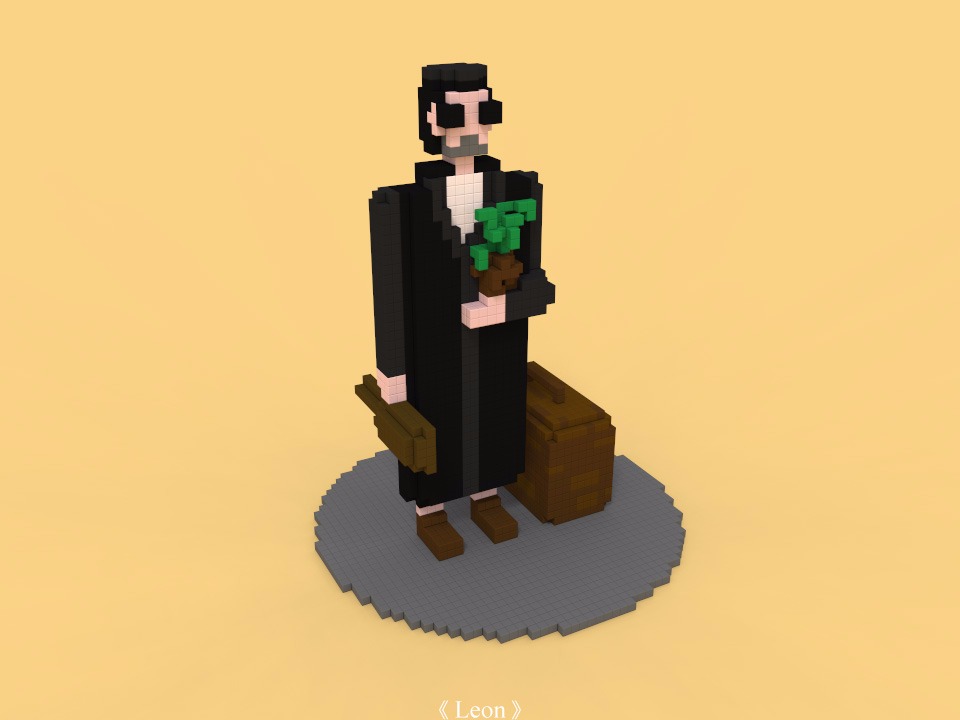 像素画：LENO_na_na_gong-站酷ZCOOL