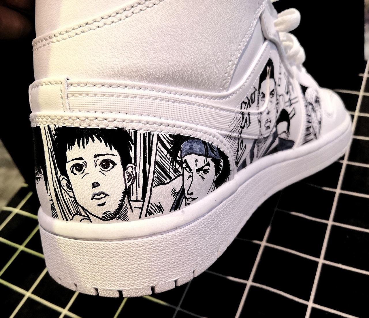 纯手绘AJ—灌篮高手_Rinka谨制-站酷ZCOOL