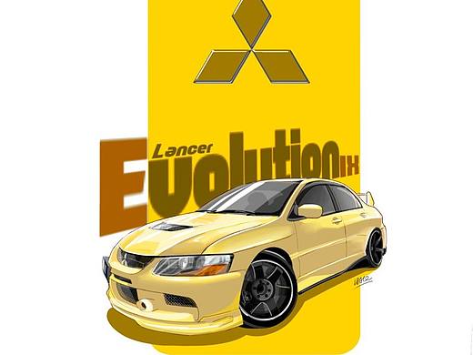 三菱evo壁纸_素材网站_图片免费下载-ZCOOL站酷