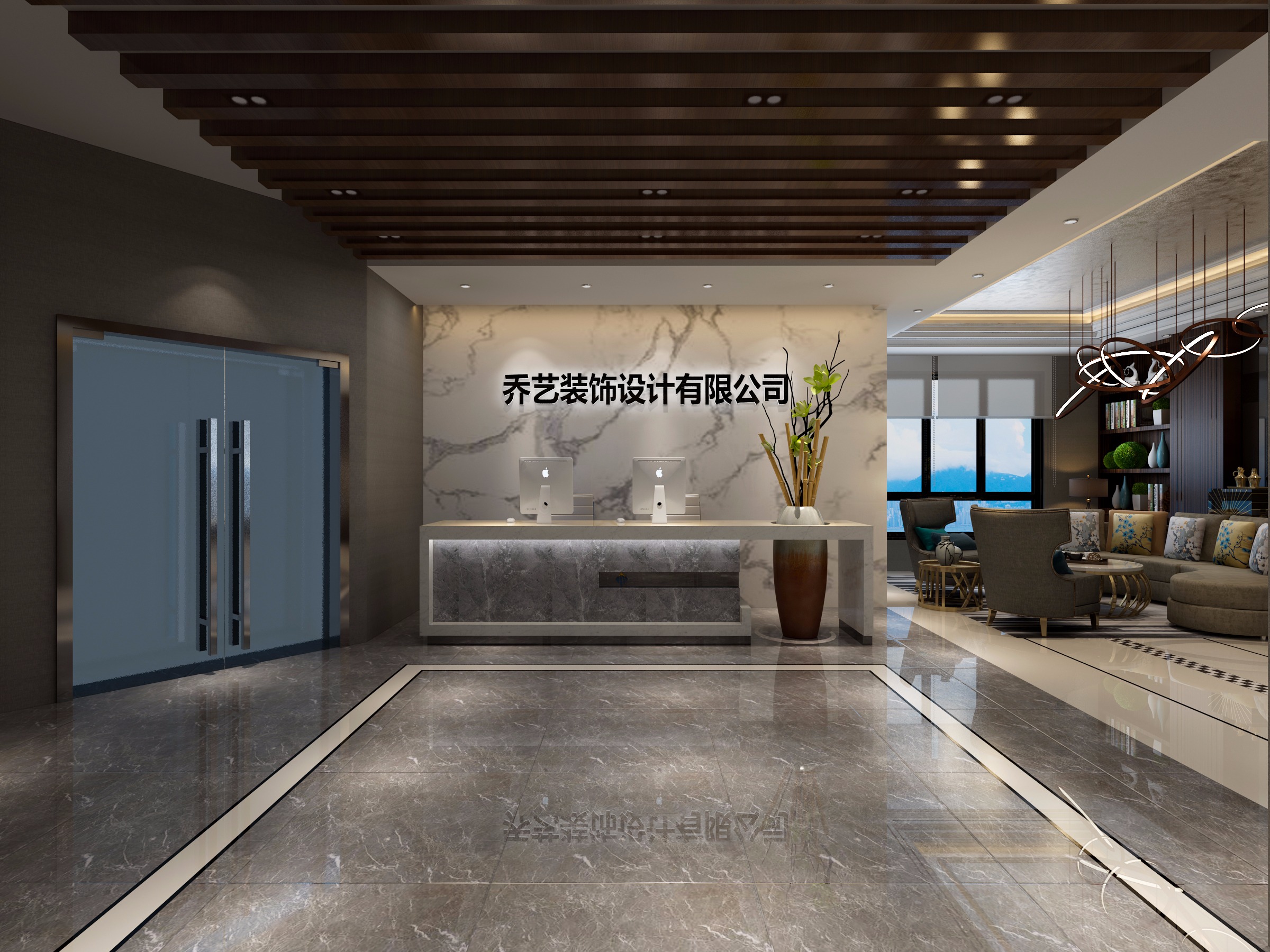 一九九二效果图-工装装饰公司_1992效果图小陈-站酷ZCOOL