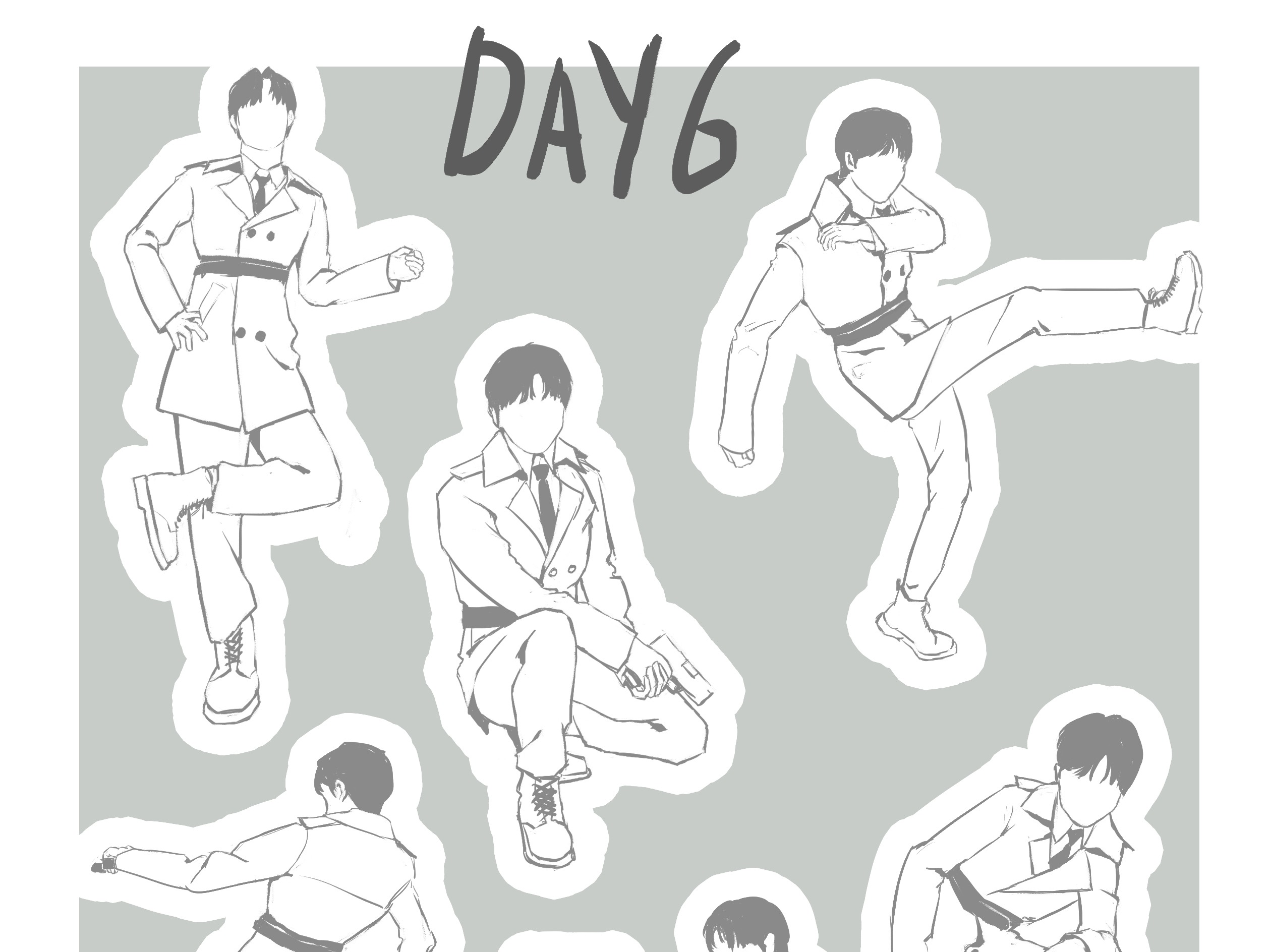 #速写60天挑战赛# day06 @速写班长 _秃秃腾-站酷ZCOOL