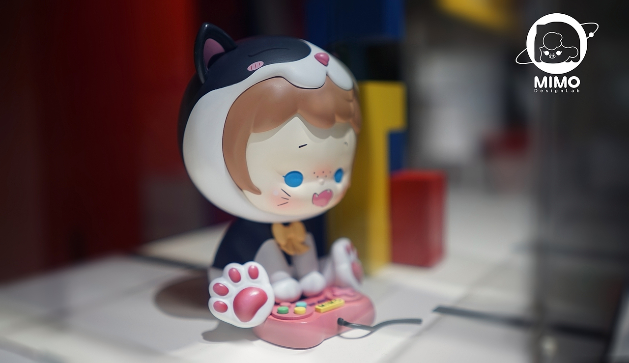 潮玩IP设计丨MIMO 电竞猫可可-限量款大娃_森虹设计-站酷ZCOOL