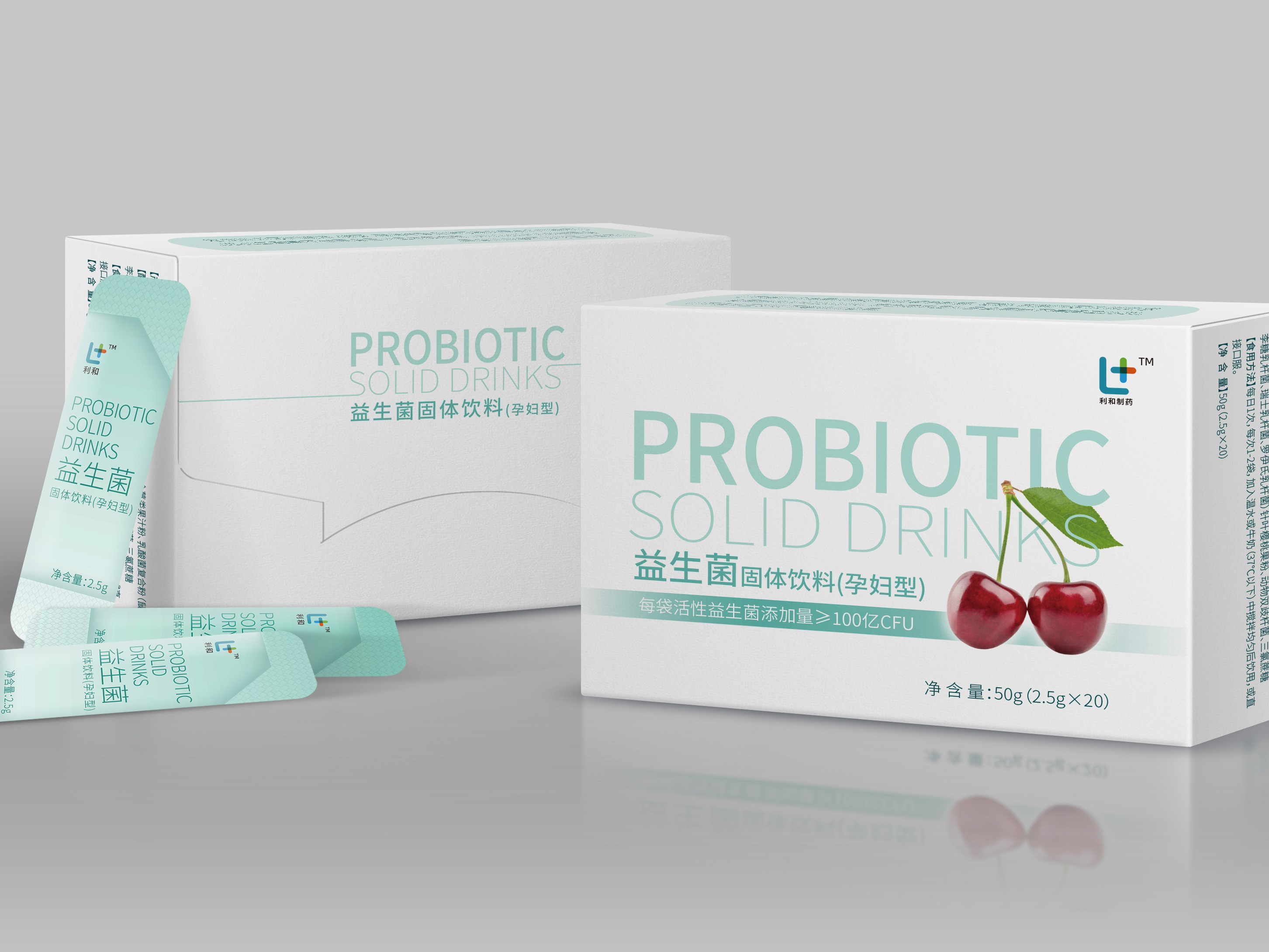 益生菌固体饮料包装设计_RoxanneL-站酷ZCOOL