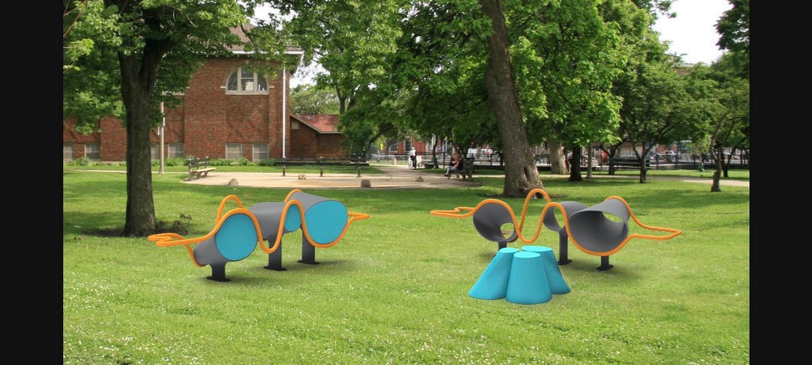 可移动的公共座椅_mi_ki-站酷ZCOOL