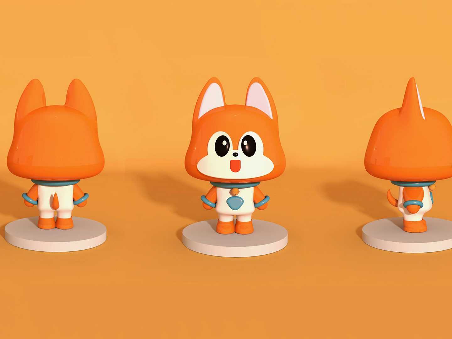 C4D IP建模_点点搞设计-站酷ZCOOL