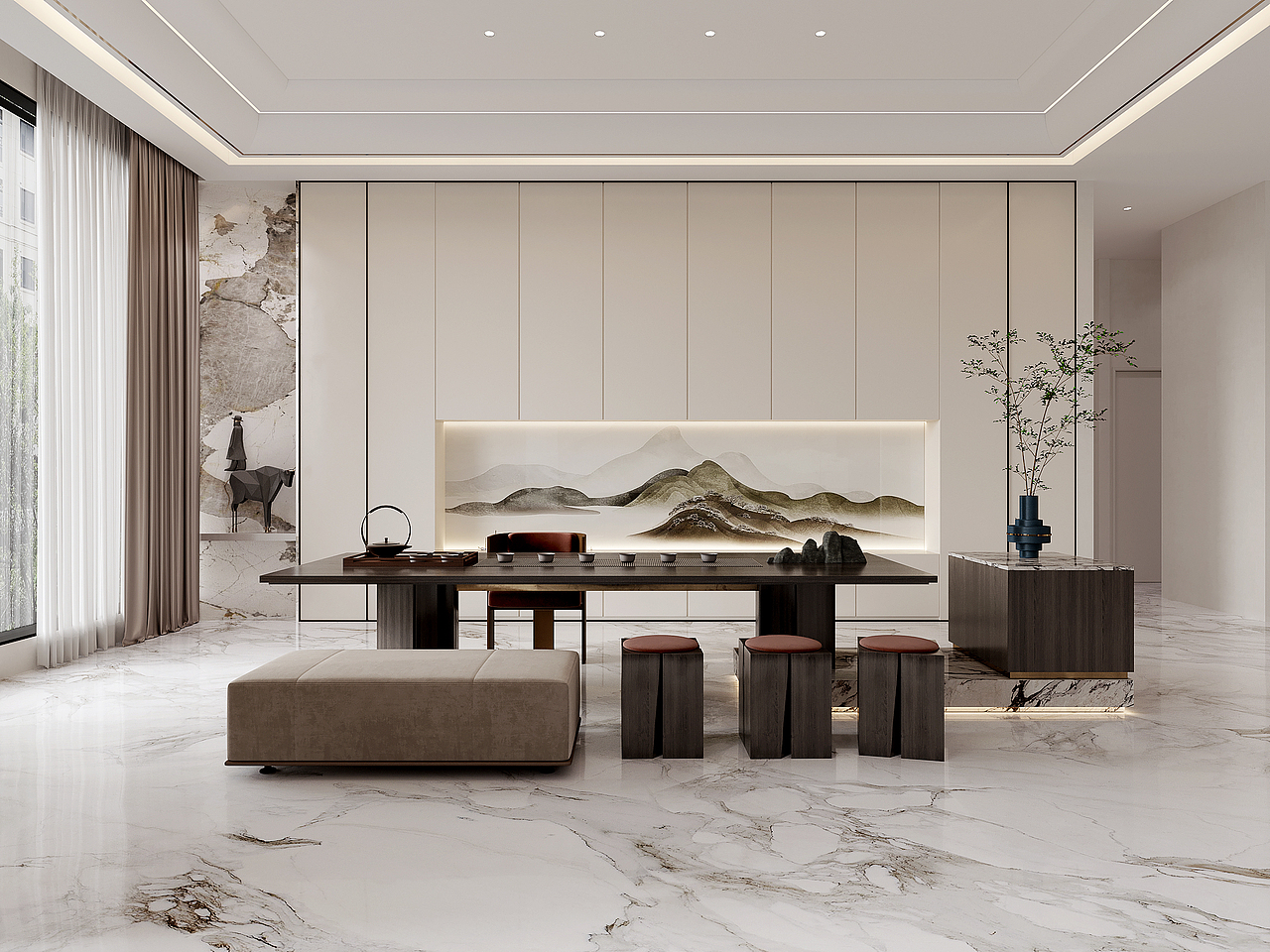 幻彩浮沉独寻静，清影迷离暗自香_画龙star-站酷ZCOOL