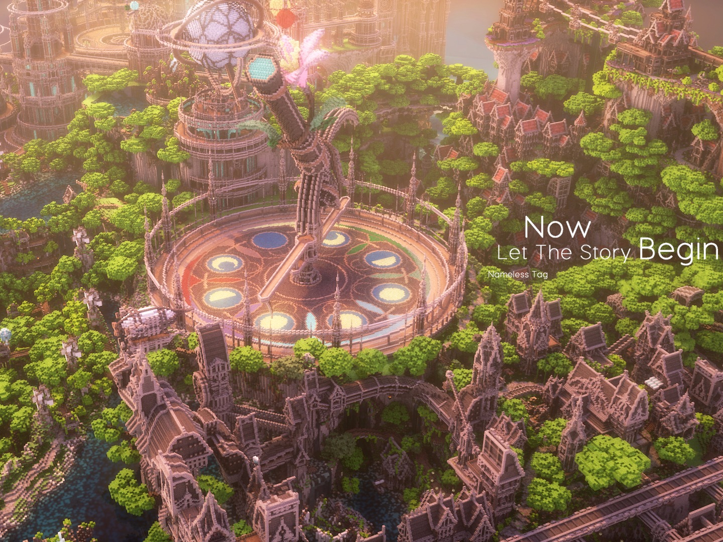 體素—C4D渲染超大型西方奇幻体素场景精选合集_Yukgit-站酷ZCOOL