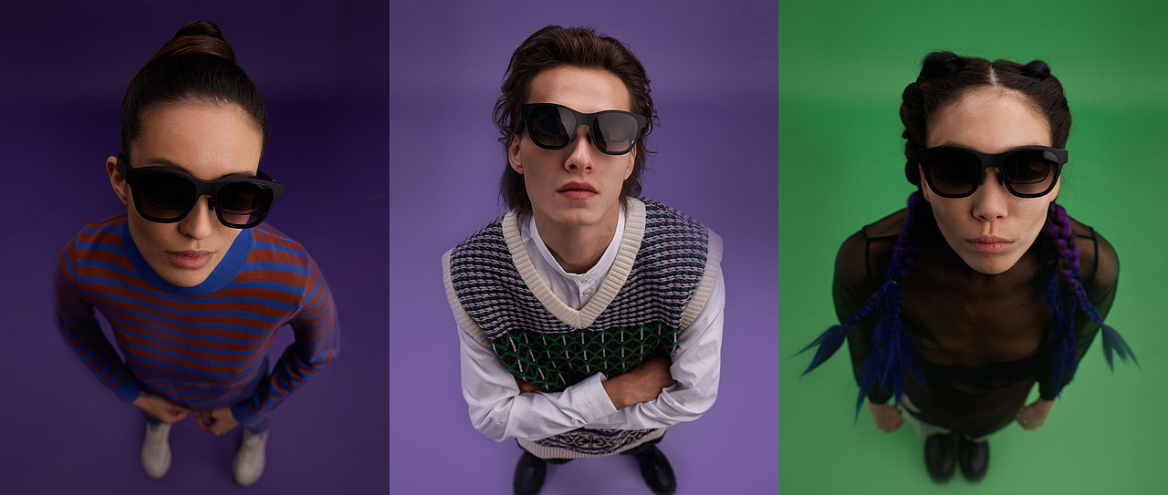 Nreal Air 人物拍摄主视觉_Nreal-站酷ZCOOL