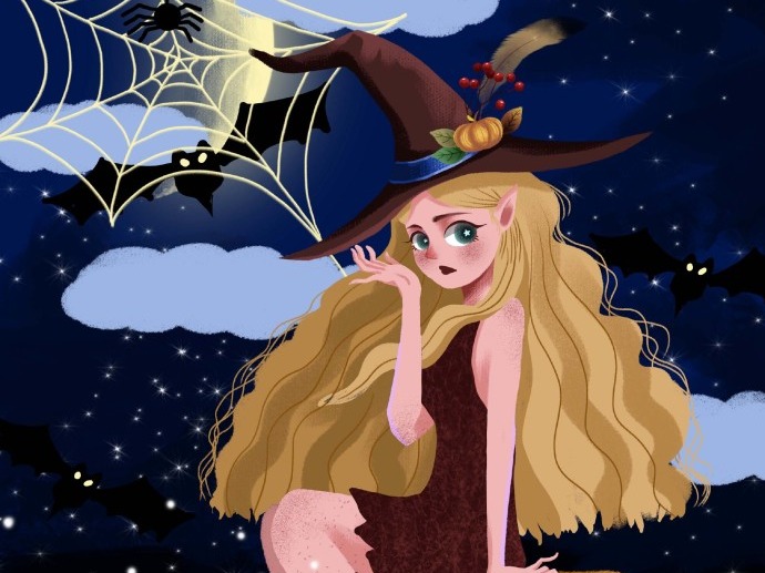 万圣节又来一张_小米在画画-站酷ZCOOL