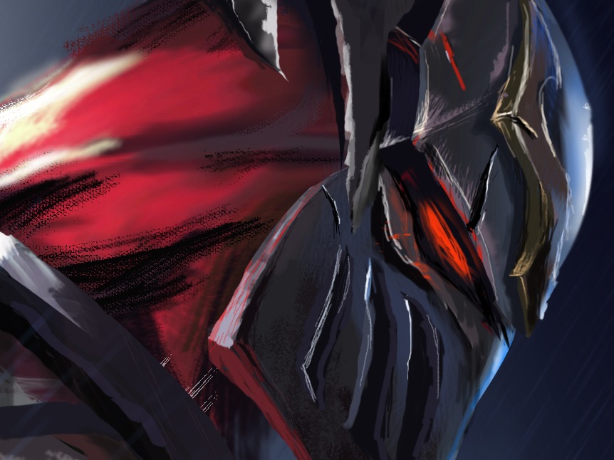 英雄联盟LOL劫ZED插画艺术设计_半yue-站酷ZCOOL