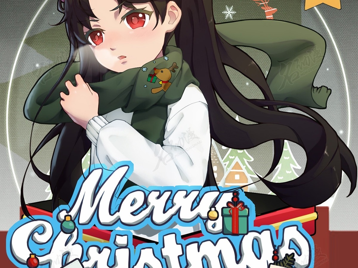 伊什塔尔的圣诞装_名动漫CG数娱-站酷ZCOOL