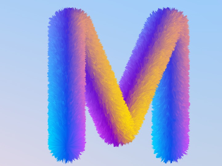 #日常练习#20190222 毛茸茸的字体_KaroMag-站酷ZCOOL