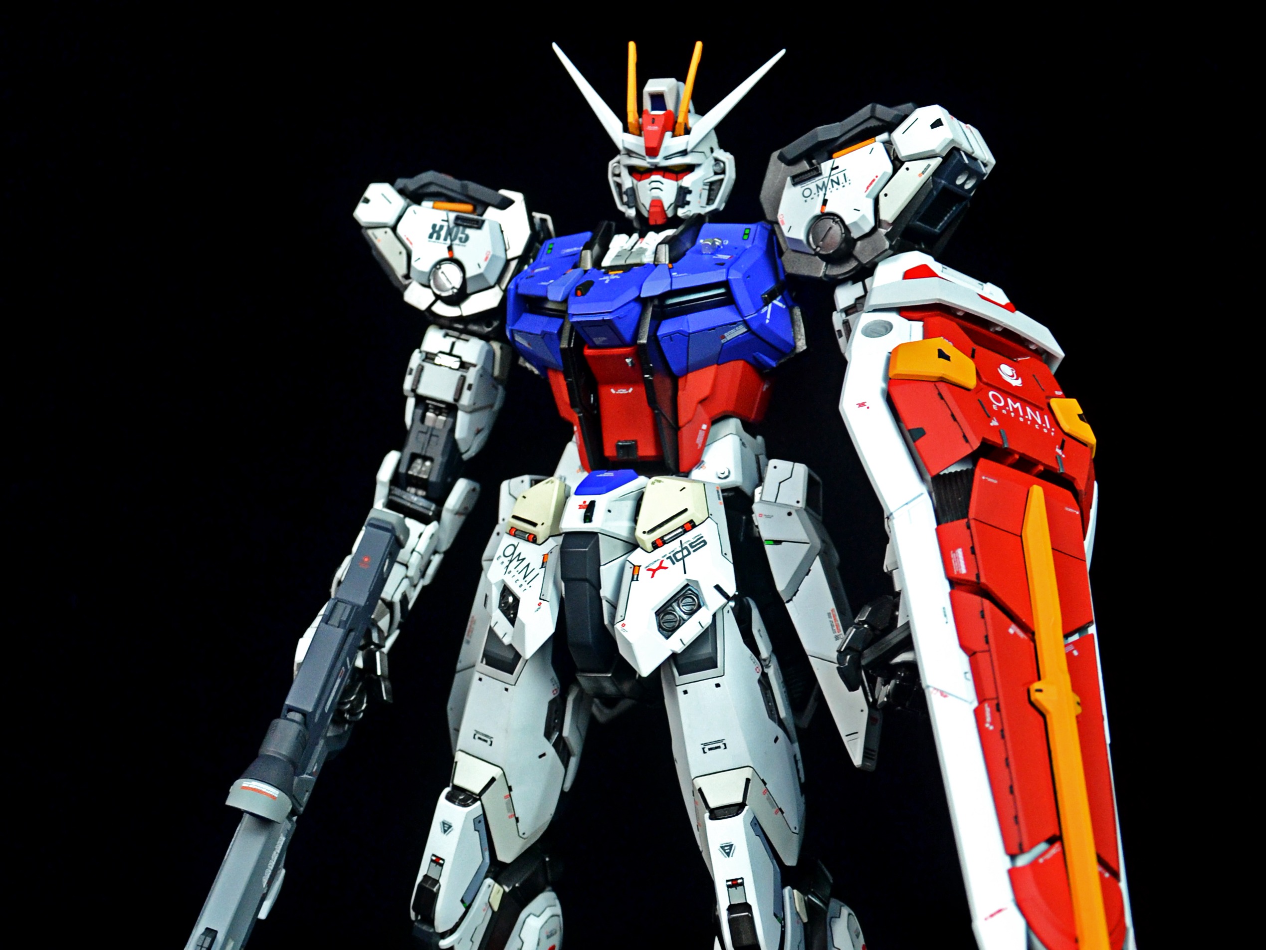 万代白突击强袭高达GK树脂改件PG1/60_卓御手创阿祖-站酷ZCOOL