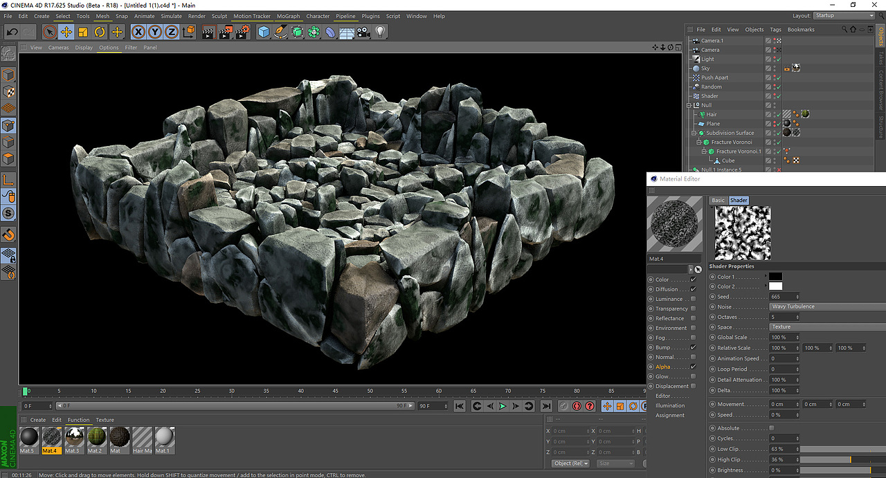 我们在C4D R18内容库创建中的工作介绍与作品解析_ihdt上海映速-站酷ZCOOL