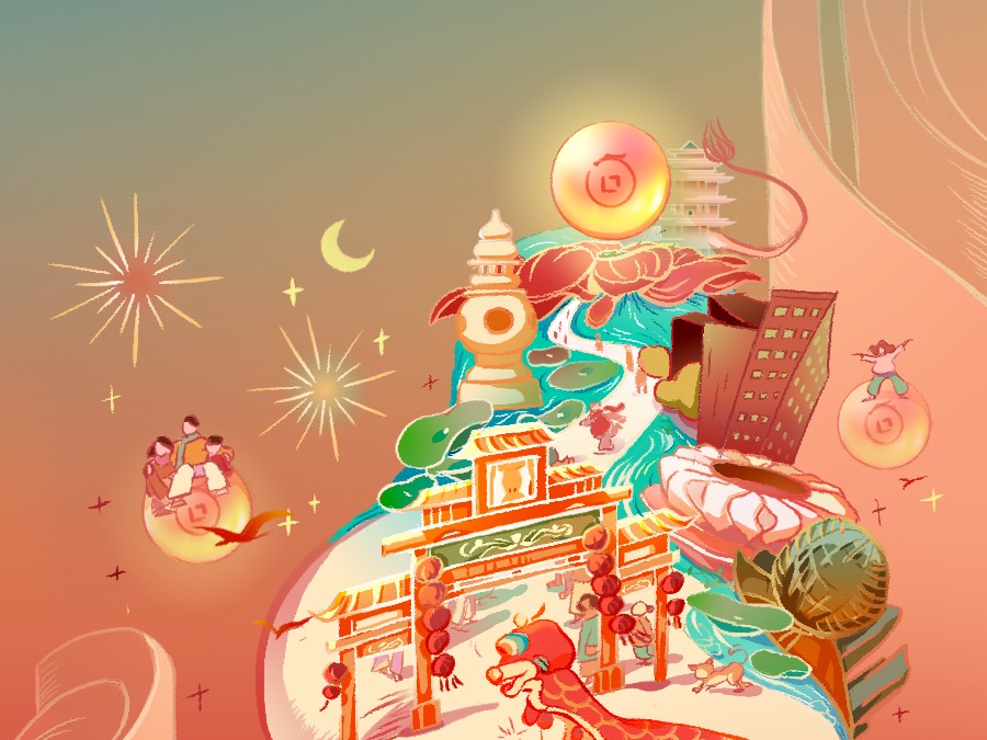 商插-华东二区-过年海报_红叶青-站酷ZCOOL