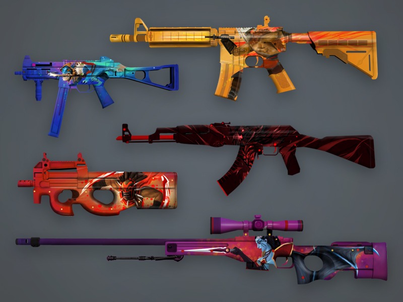 CS:GO X DOTA2_W_姜小鱼-站酷ZCOOL