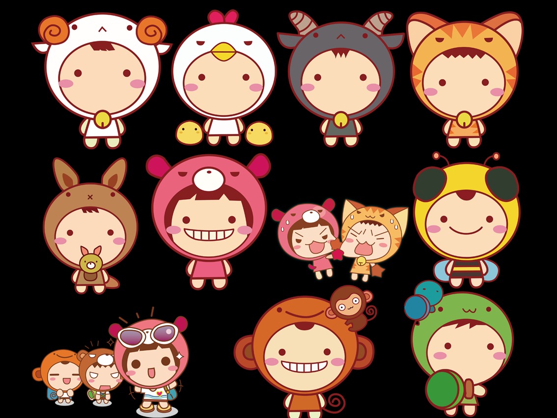 卡通人物 吉祥物_不将就hy-站酷ZCOOL