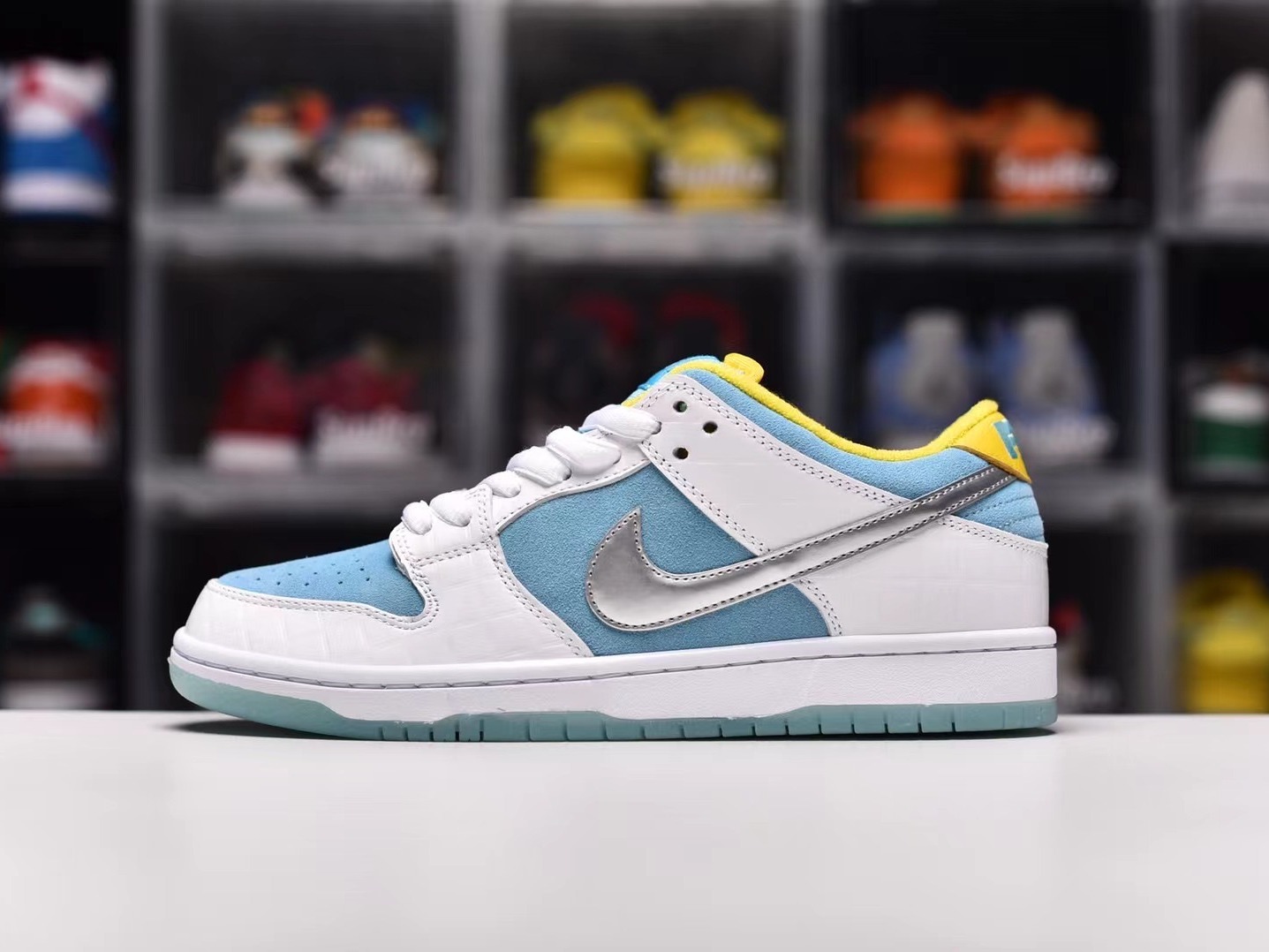 FTC x NK SB Dunk Low 白银蓝 钱汤 汤达人 DH7687-400_卓宇00520-站酷ZCOOL