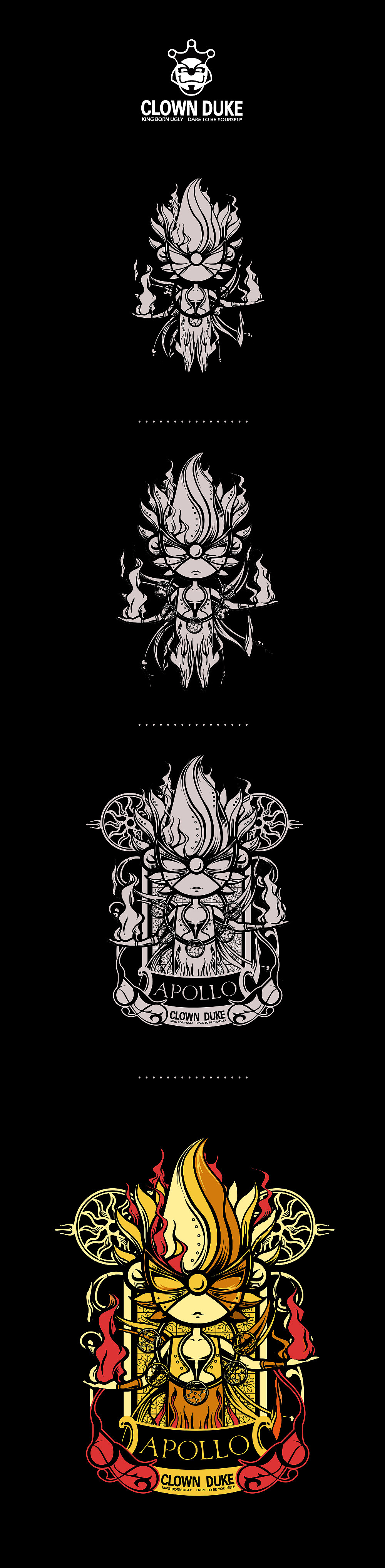 CLOWN DUKE -太阳神_抓梗肉丝-站酷ZCOOL