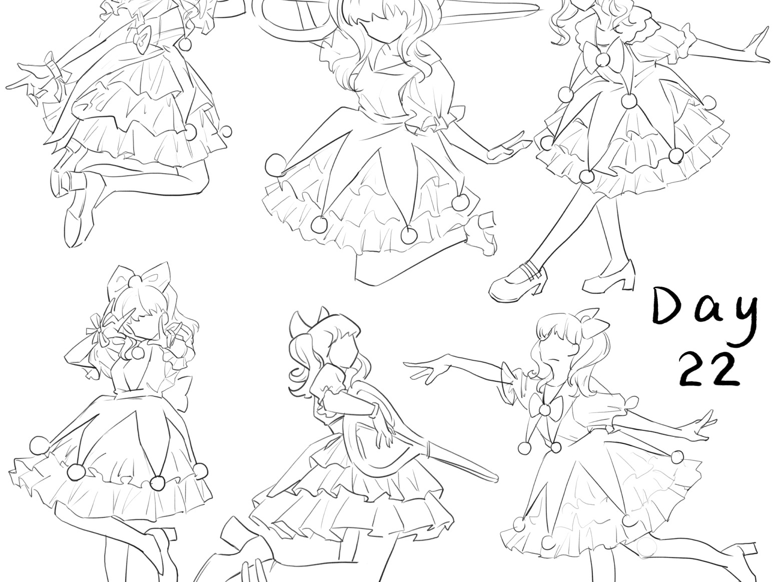 补卡DAY22 @速写班长#速写60天挑战赛_罐罐U_U-站酷ZCOOL