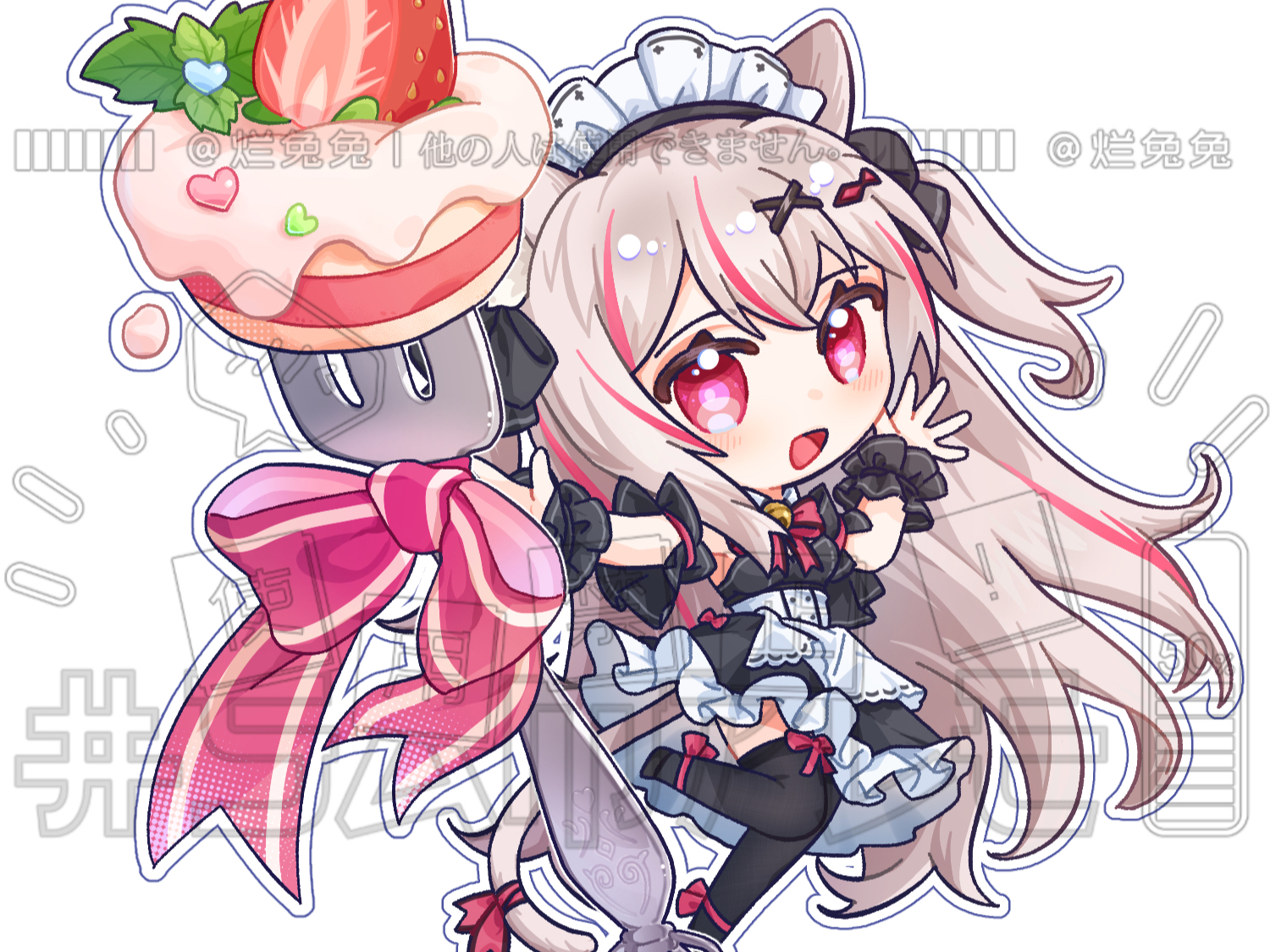 2022上半年Q版人物立绘稿件合集_烂兔兔-站酷ZCOOL