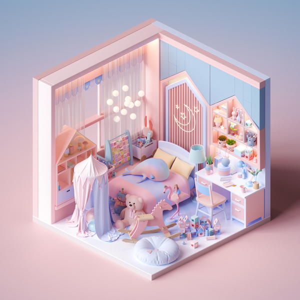 c4d 小房间_创意设计作品图片素材-站酷ZCOOL