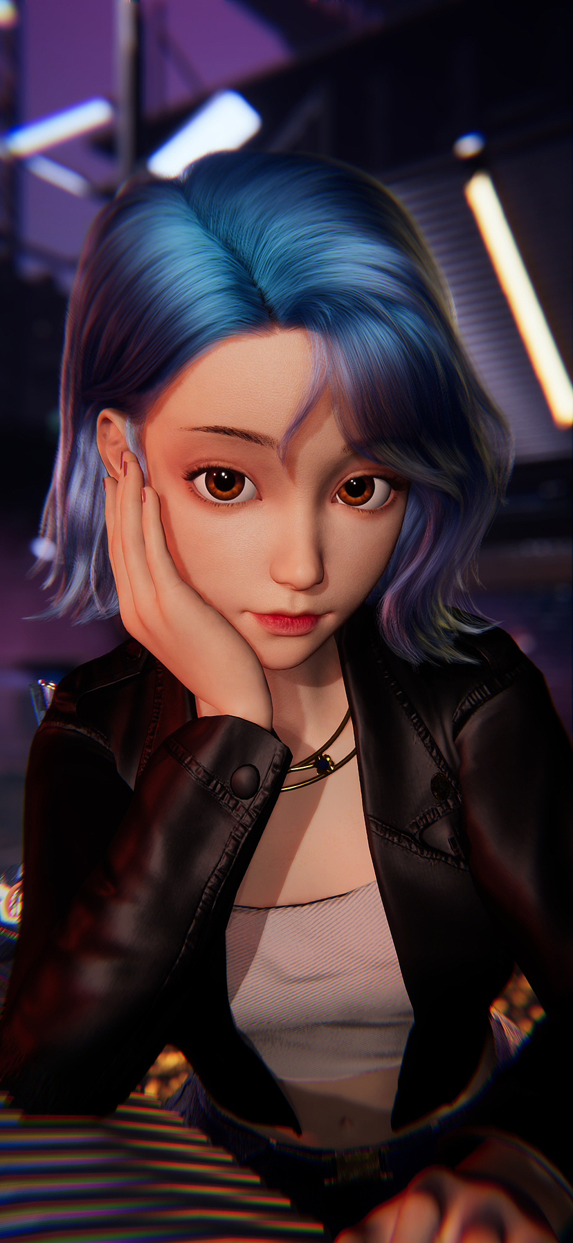 虚拟偶像弱水_Rs_王舒旸-站酷ZCOOL