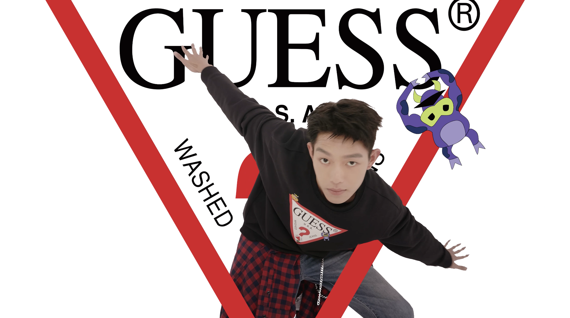 GUESS X YOUSUP | 锵调大使 王锵_YOUSUPSTUDIO-站酷ZCOOL