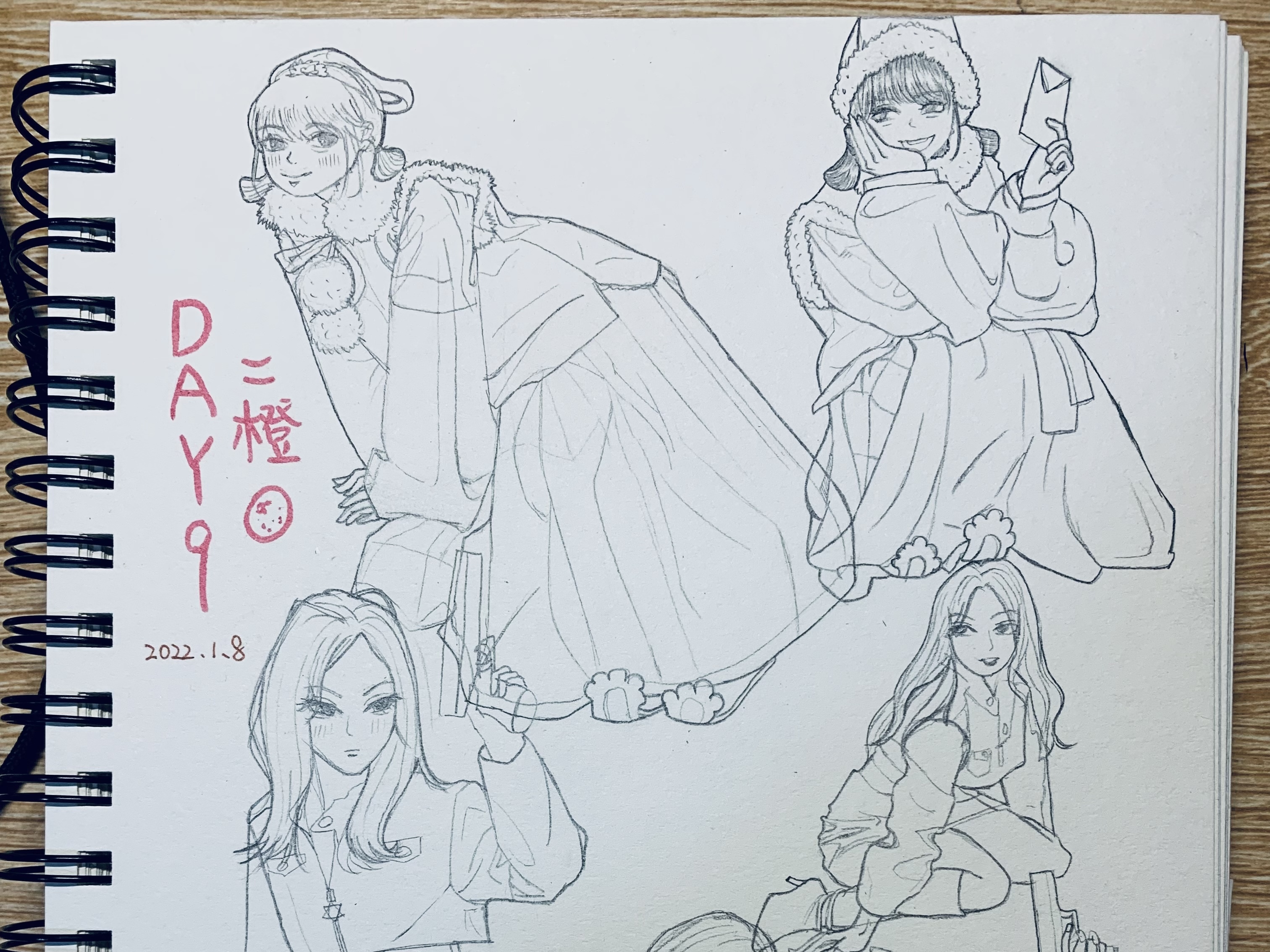 #速写60天挑战赛#DAY9@速写班长 _橙二橙二-站酷ZCOOL