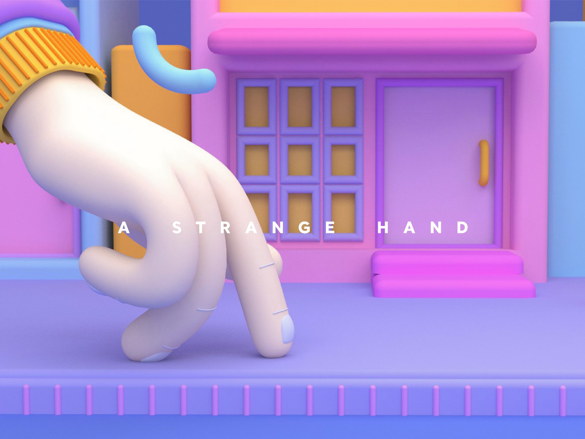 奇怪的手A STRANGE HAND_陈陈大博-站酷ZCOOL