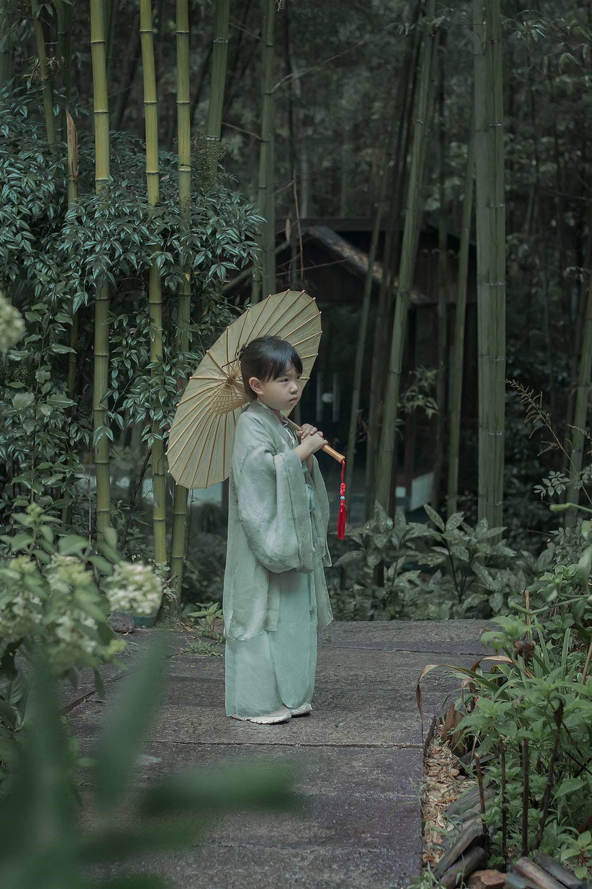 一袭素衣云半间_翩翩_peng-站酷ZCOOL