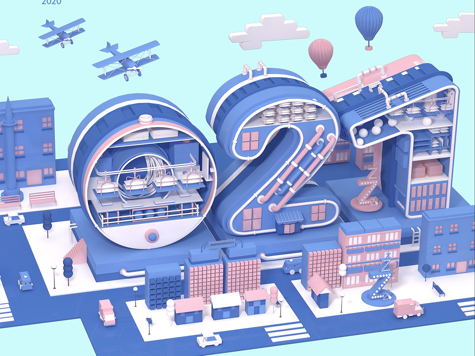 C4D作品集_卡布洛-站酷ZCOOL