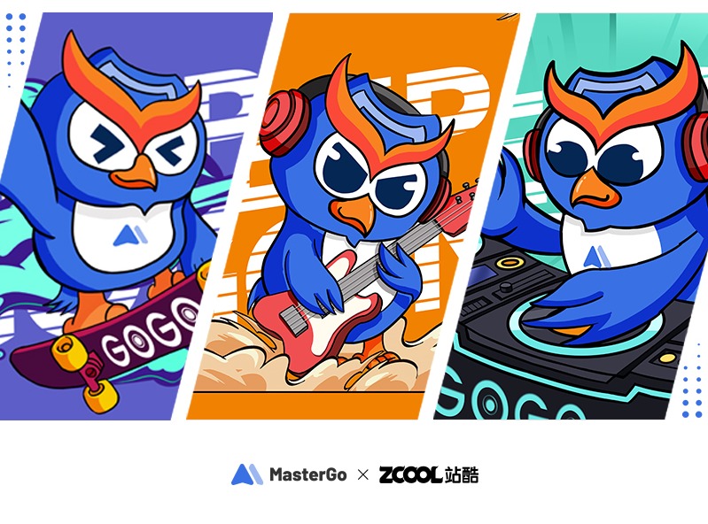 MasterGo IP形象设计-Mr GOGO_画画的相机君-站酷ZCOOL